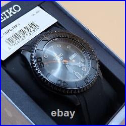 SEIKO BLACK STEALTH Custom mod Automatic Dive Watch, Seiko Custom Built ...